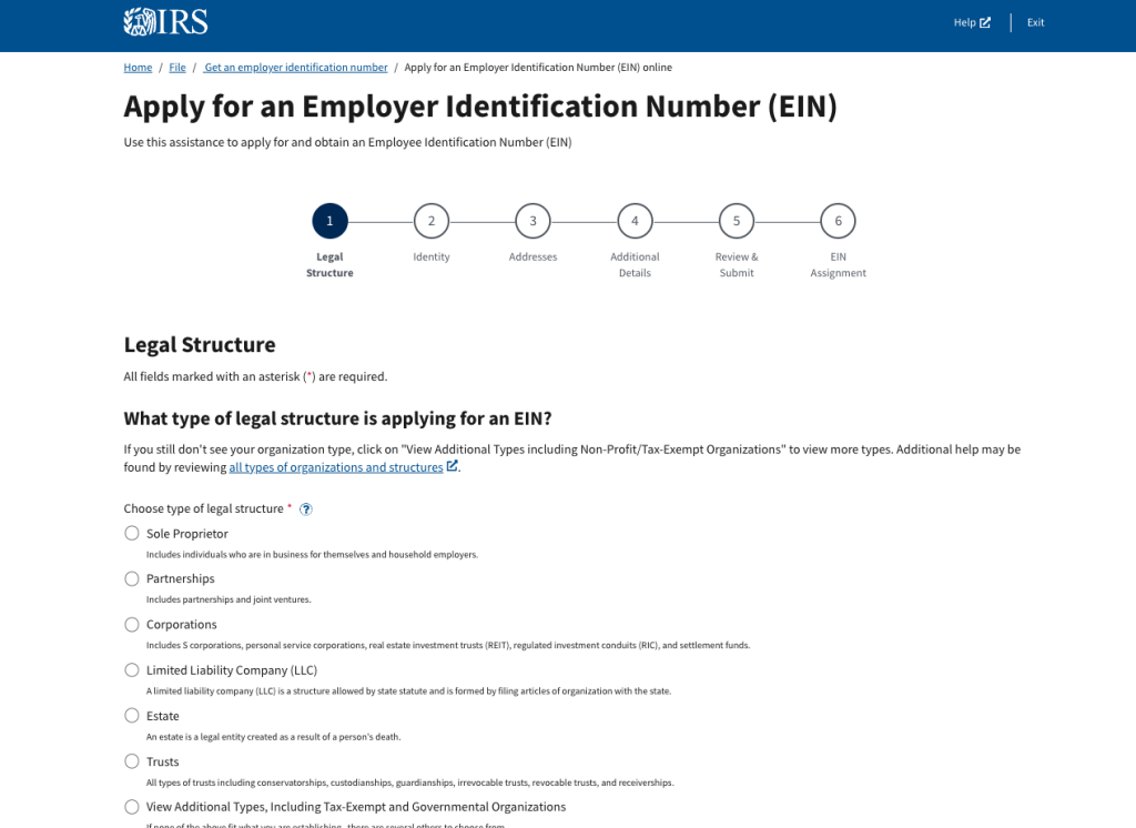 How to apply for an EIN - Employer Identification Number - GoShare ...